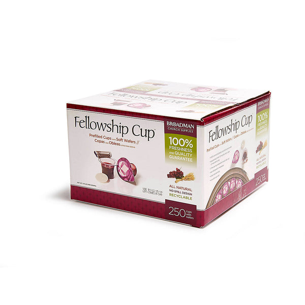 Fellowship Cup - prefilled communion cups - Box of 250